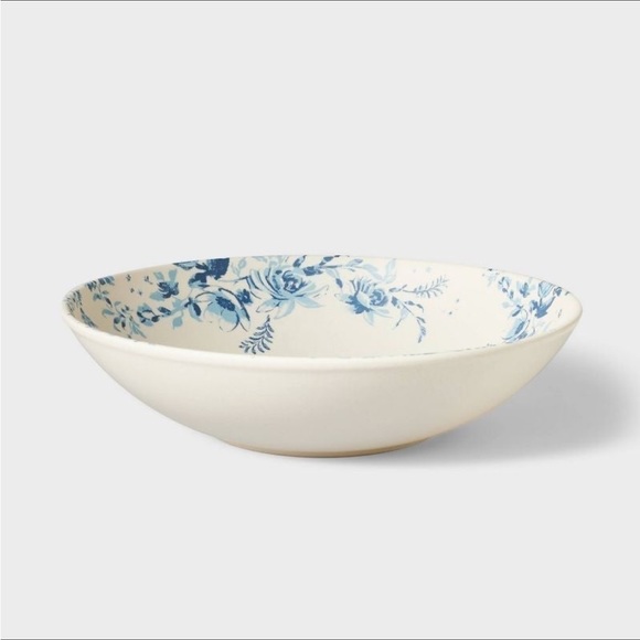 Threshold | Dining | Melamine Floral Serving Bowl Blue Threshold With ...